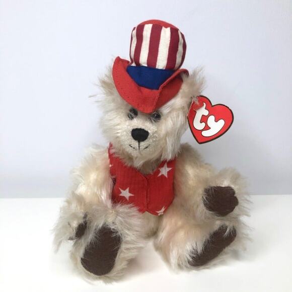 Ty | Toys | Ty Attic Treasure Uncle Sam Bear Plush | Poshmark
